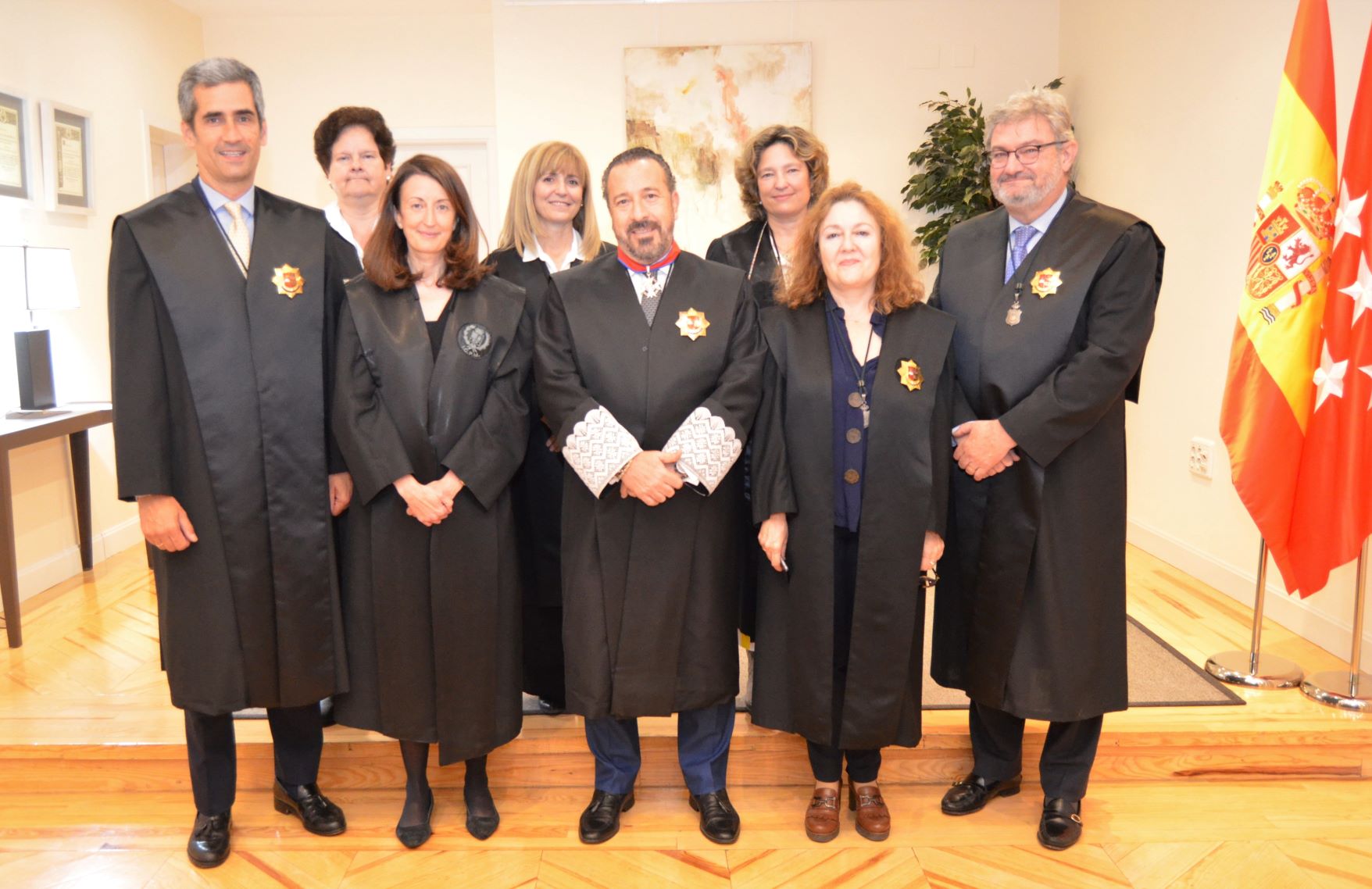 Acto de Jura de una nueva compañera procuradora